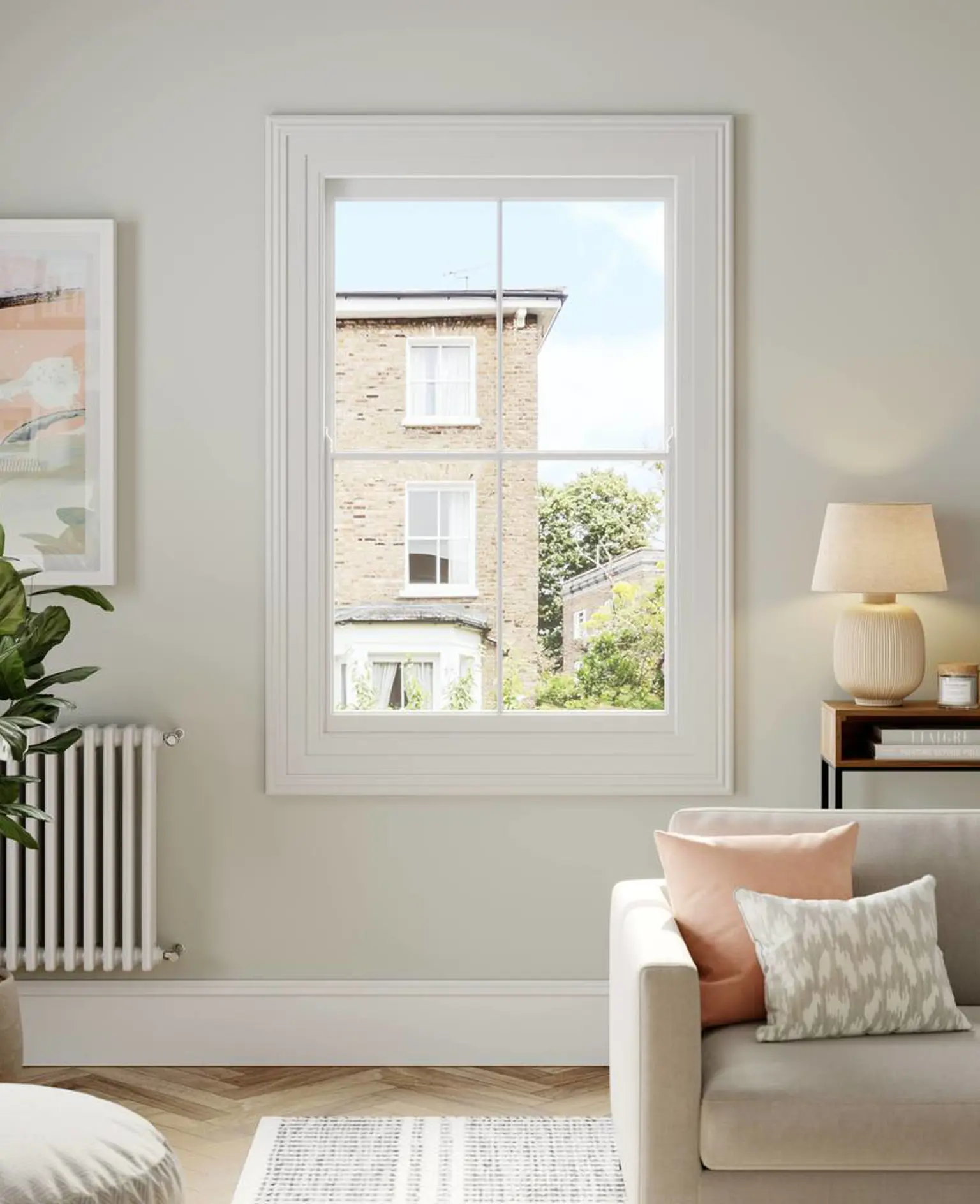 Shutters Non-Recess Window Measuring | California Shutters