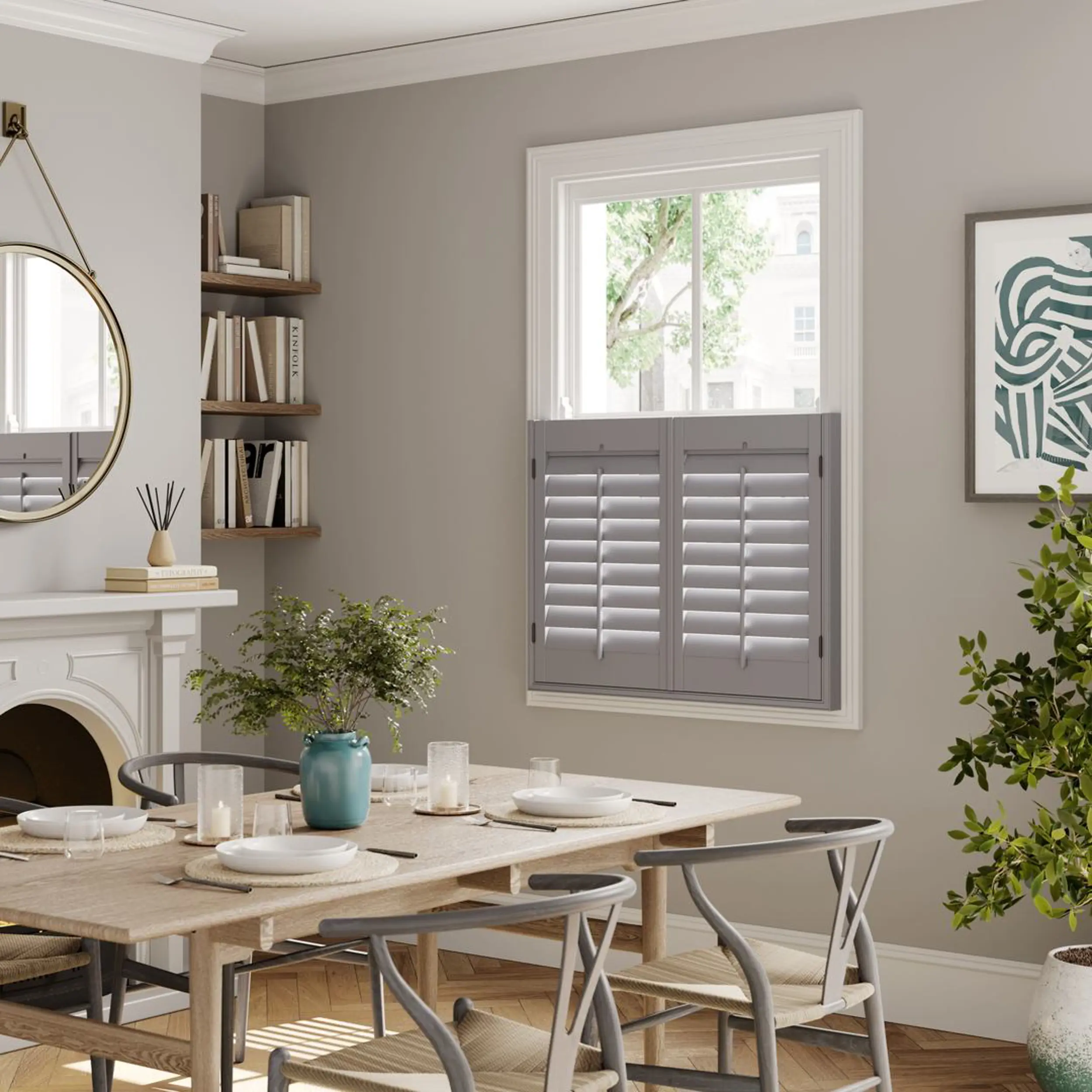 Cover the Bottom Half of Windows | California Shutters