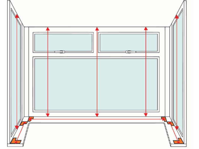 Measuring Shutters for Bay Windows | California Shutters