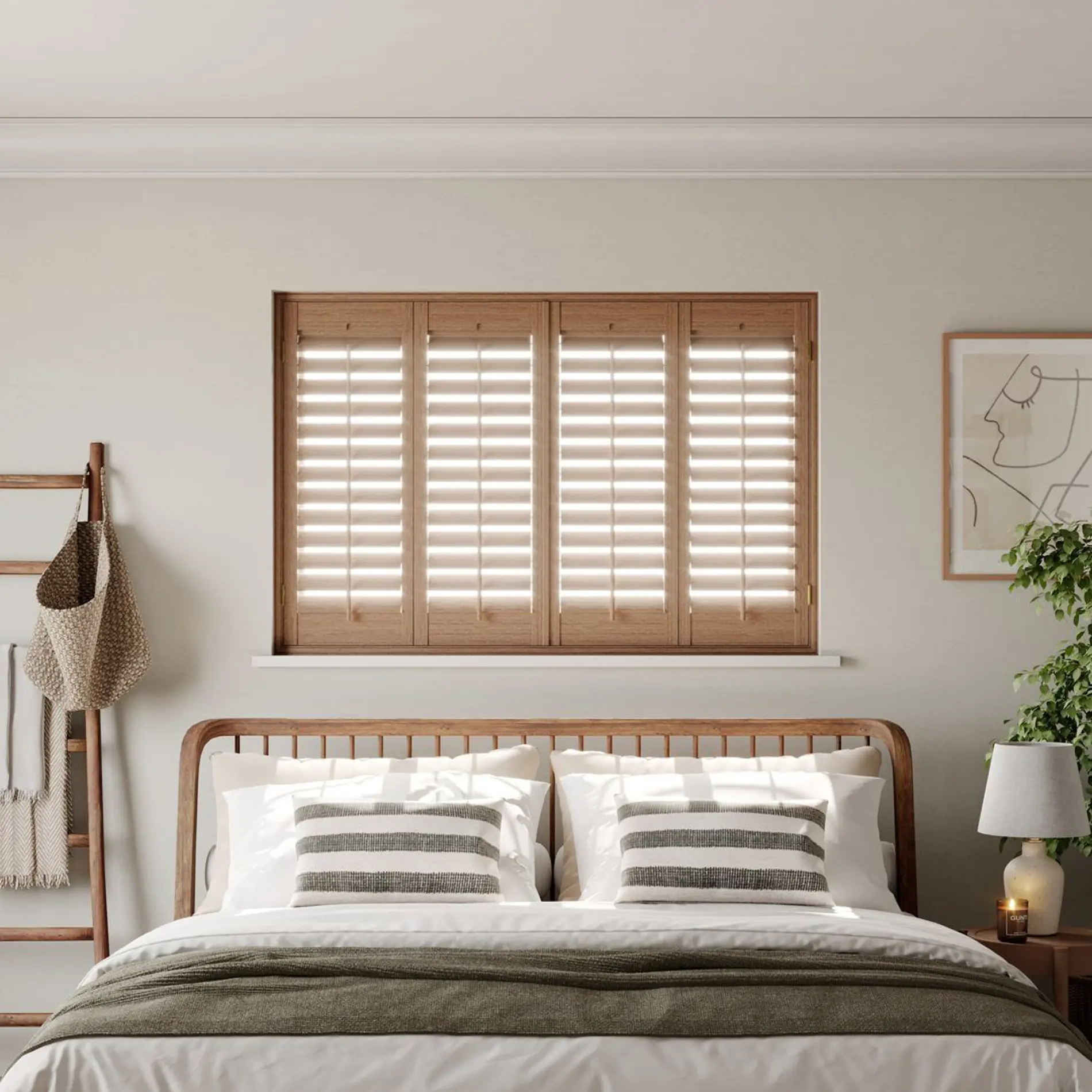 Install Shutters on UPVC windows | California Shutters