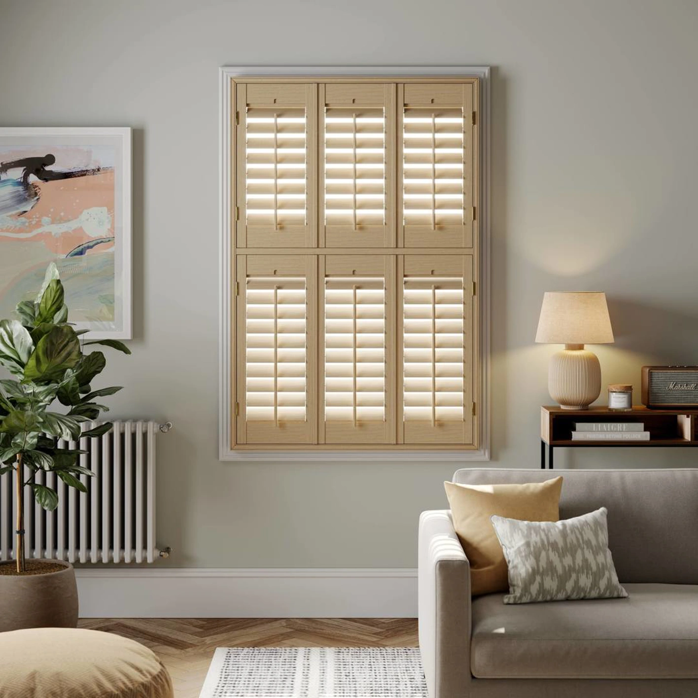 Elegant Victorian Window Shutters