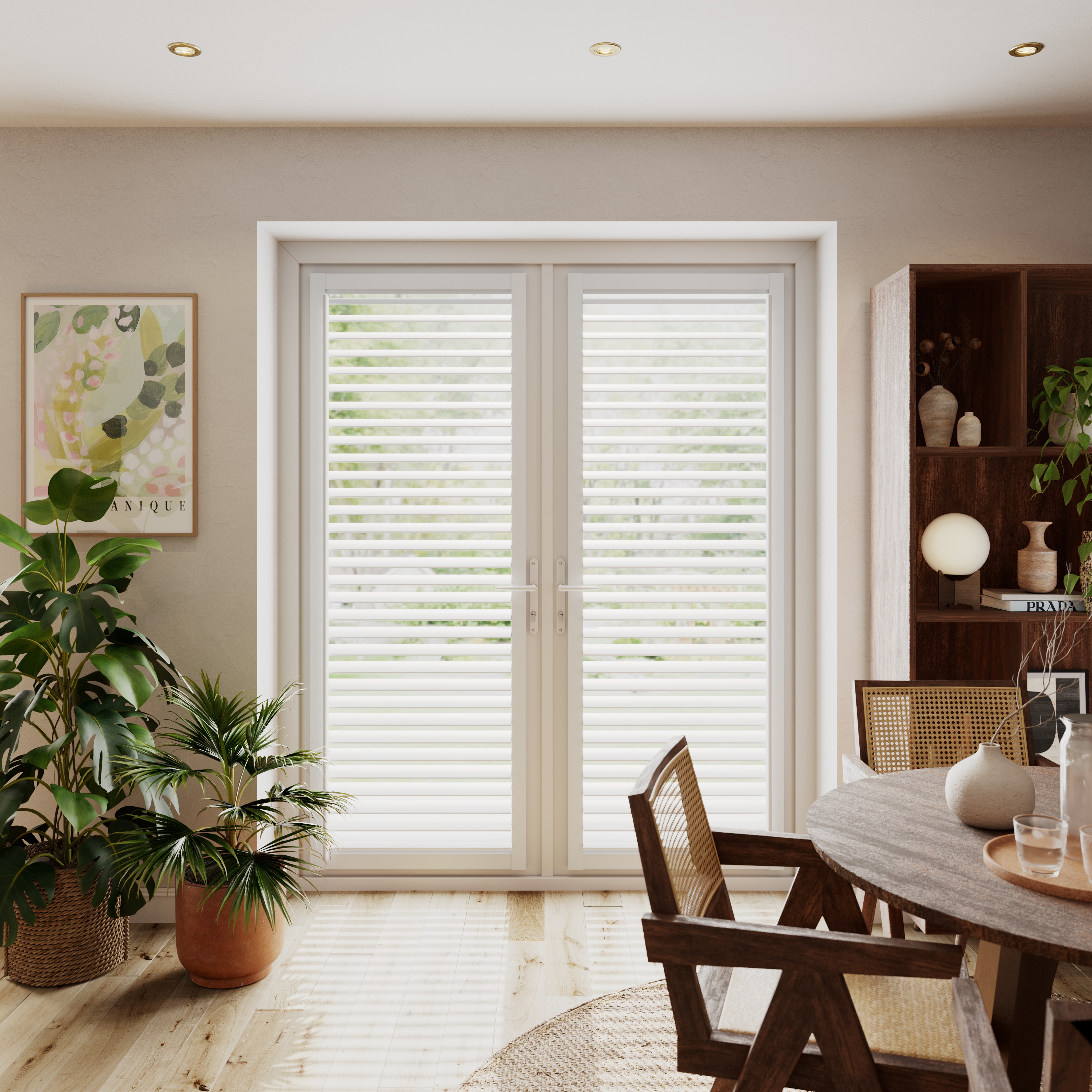 Buy No Drill Shutters | California Shutters