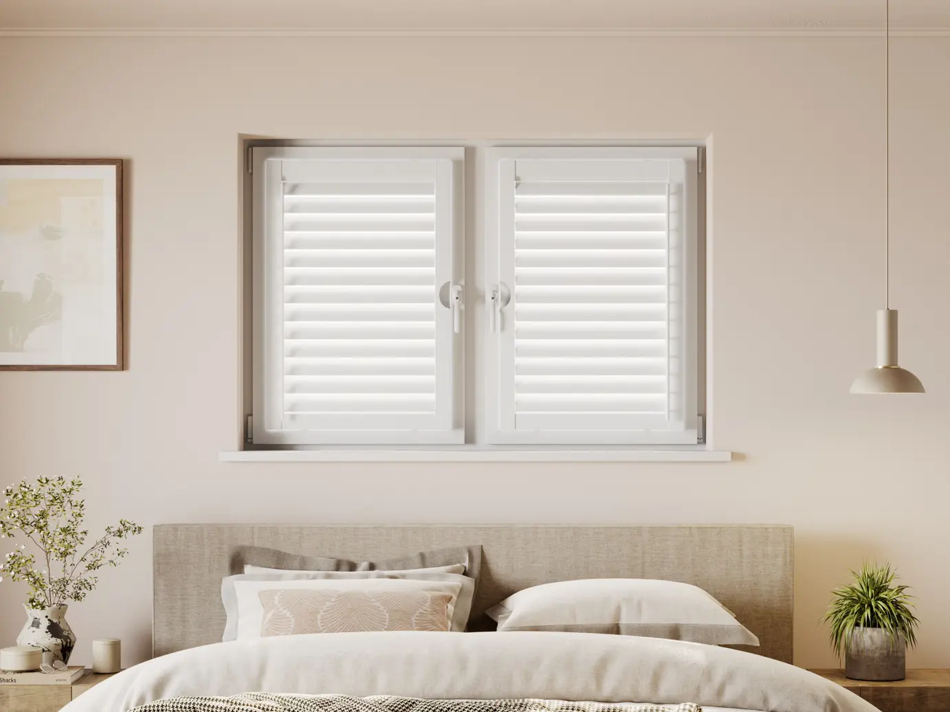 Buy Bespoke No Drill Shutters On Sale | California Shutters