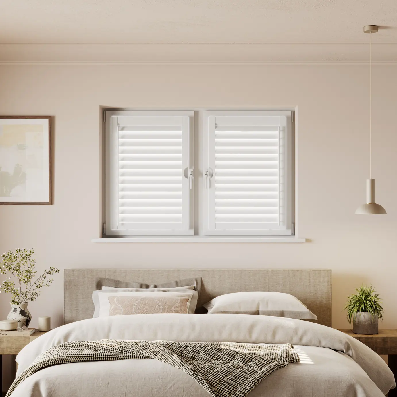 Buy No Drill Shutters | California Shutters