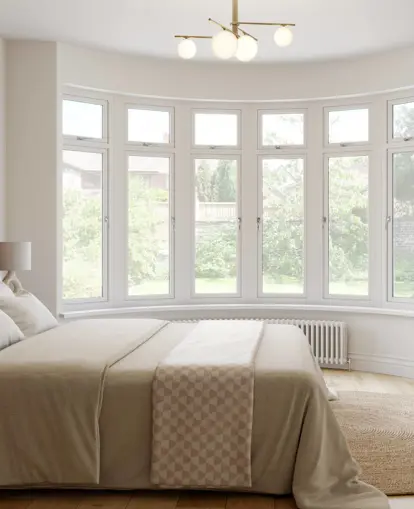 Measuring Shutters for Bay Windows | California Shutters